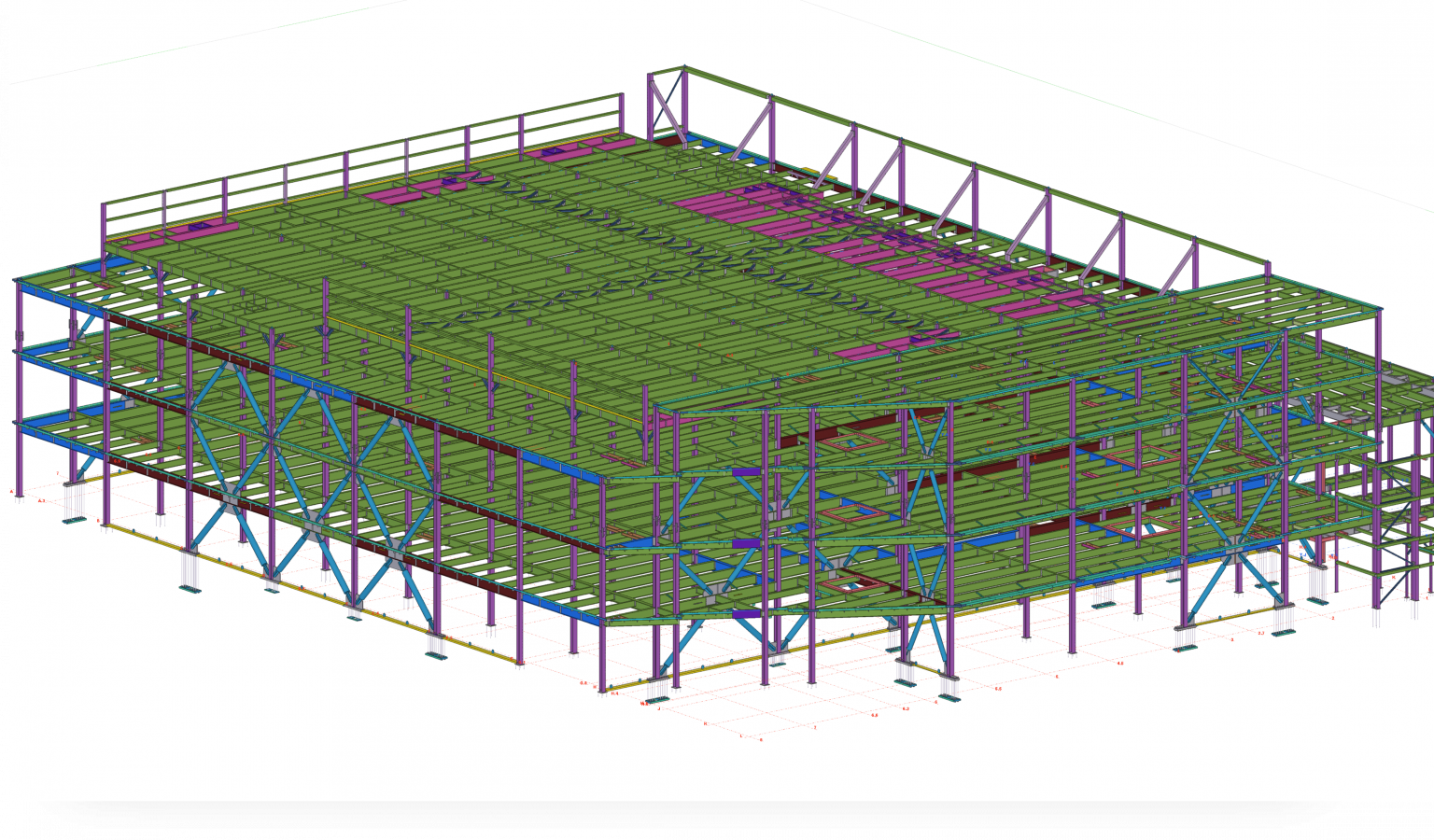 Our Projects | Expert Steel Detailing by Esskay Design & Structures